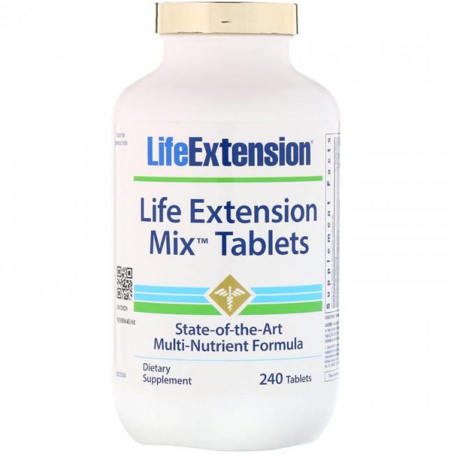Mix Tablets Life 240 tabs LIFE Extension