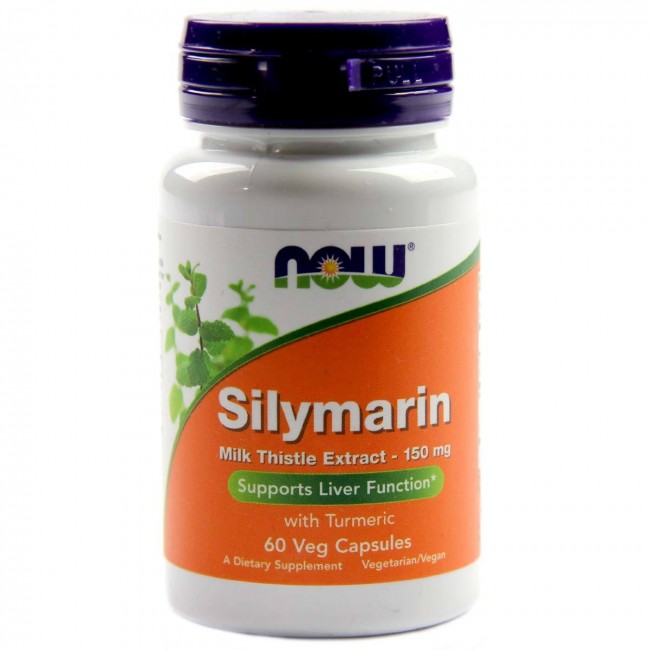 Silymarin 150mg 60 caps NOW Foods - NOW